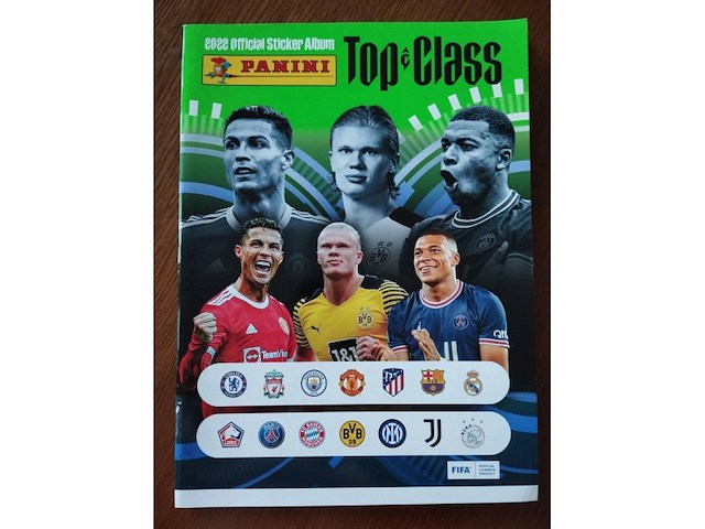 Panini - Album za slicice - TOP CLASS 2022