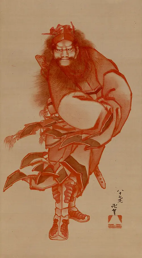 Red Zhong Kui, The Demon Queller (1846)