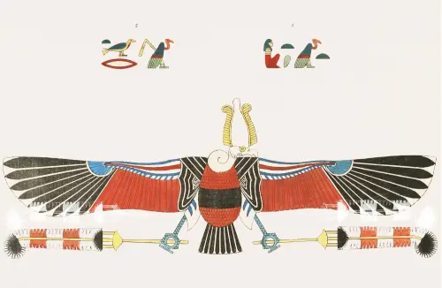 Vulture, Emblem of Neith (1823-1825)