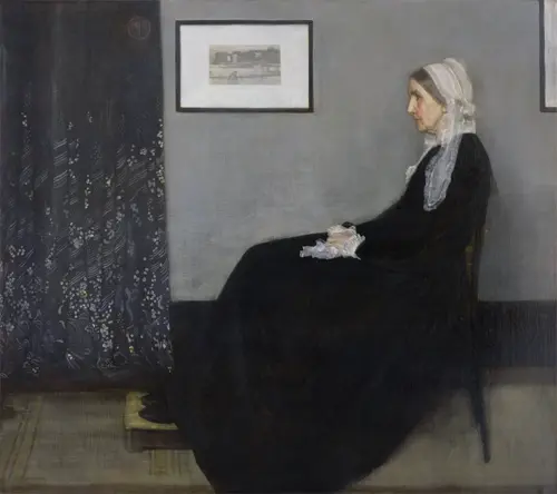 Whistler's Mother / Portrait of the Artist's Mother / Arrangement in Grey and Black No. 1 (1871)