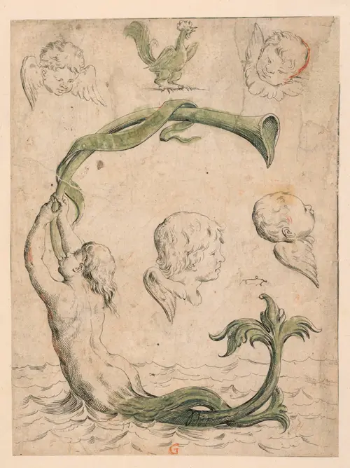 Letter G - Alfabeto in Sogno (Dream Alphabet) (1683)