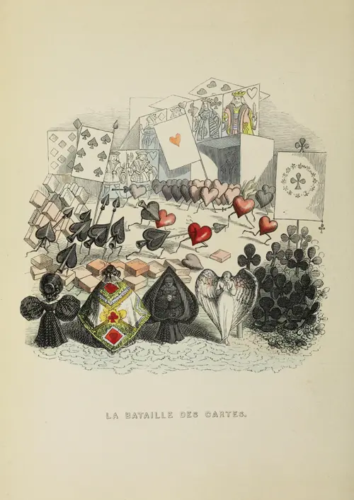 Battle of the Playing Cards (1844)