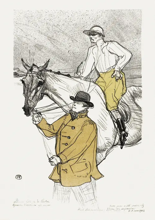 The Jockey Going to the Post (1899)
