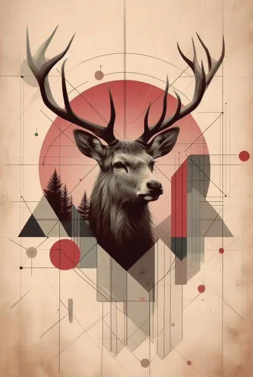 Deer Geometry No_04