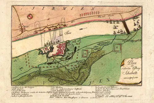 Plan osvajanja šabačke tvrđave - 24. april 1788. godine - Austrijsko-turski rat