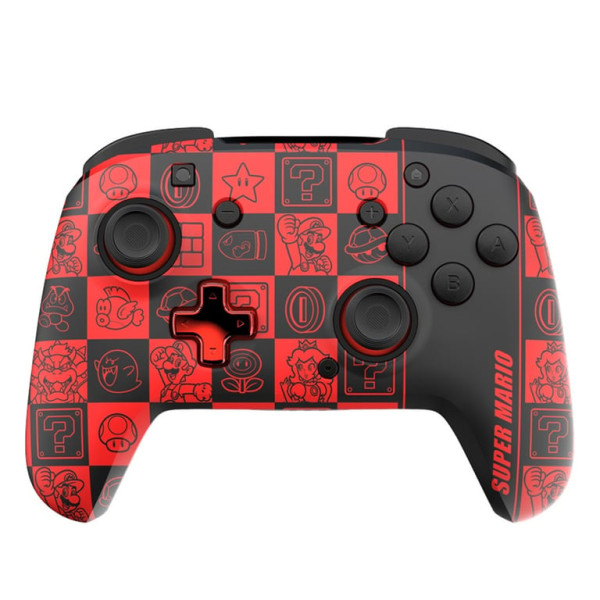 Nintendo Switch Wired Controller Rematch - Super Icons Glow In The Dark