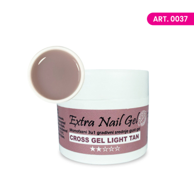 Gradivni gel ENG CROSS TAN LIGHT 15ml art.037