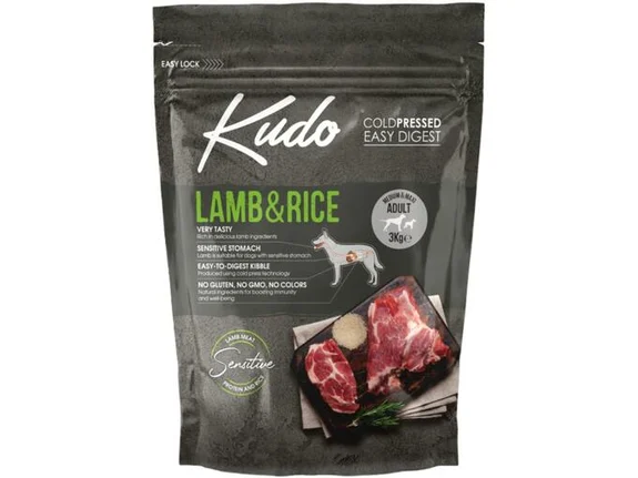 Kudo Hrana za odrasle pse Medium/Maxi Lamb & Rice