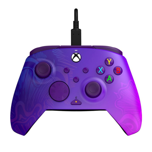 XBOX/PC Wired Controller Rematch Purple Fade