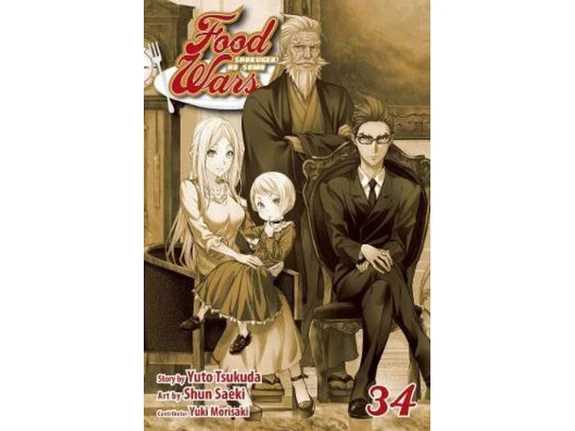 Food Wars!: Shokugeki no Soma, Vol. 34