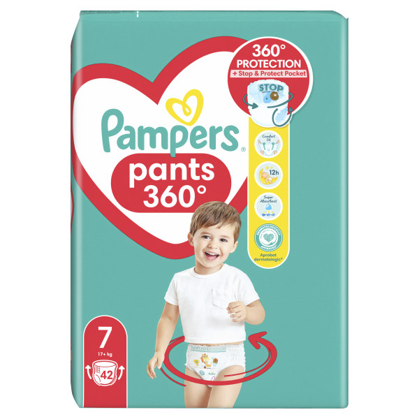 Pampers pants pelene GP 7 17kg+ 42 kom