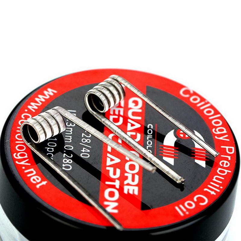 Coilology Quad Core Fused Clapton gotovi grejači (10 komada)