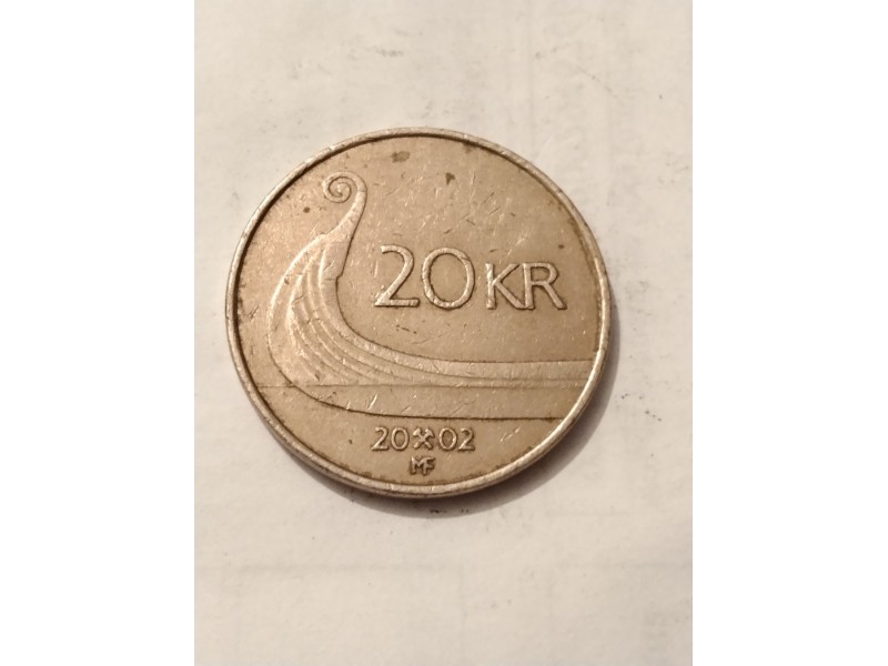 20 kruna 2002 norveška