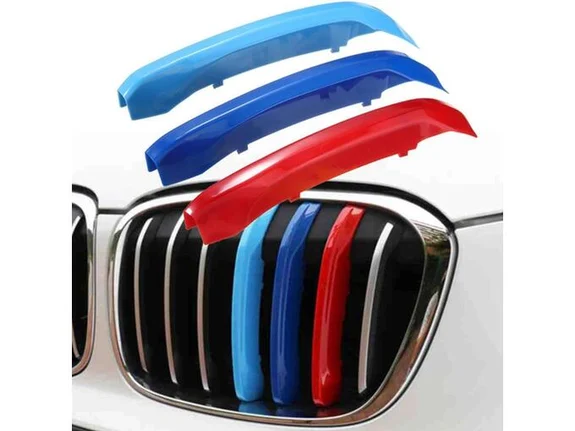 888 Car Accessories Bmw x6 f06/f12/f13 2011-2015 m logo lajsne maske