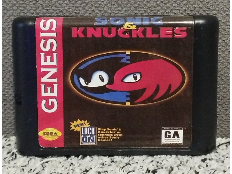 Sonic & Knuckles - Sega mega drive 2