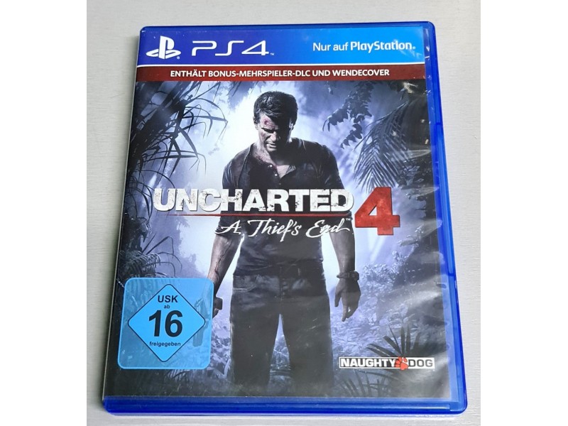 Uncharted 4 A Thief’s End PS4