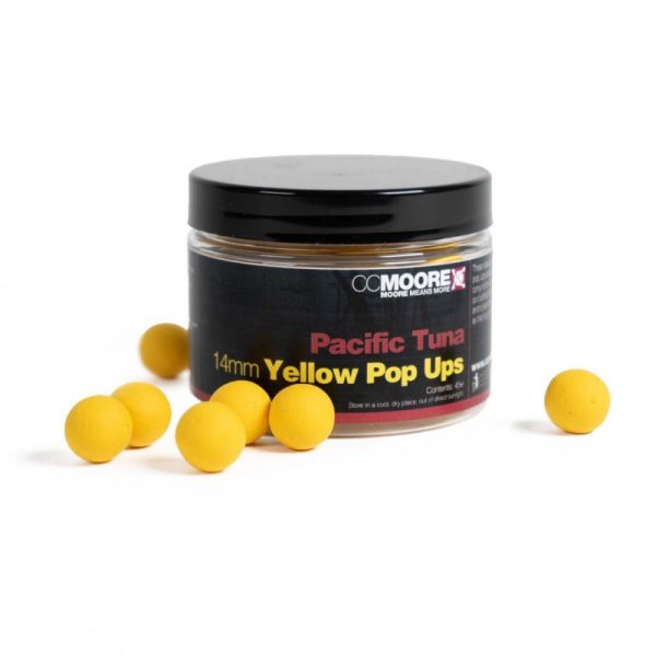 Pacific Tuna Yellow Pop Ups 14mm