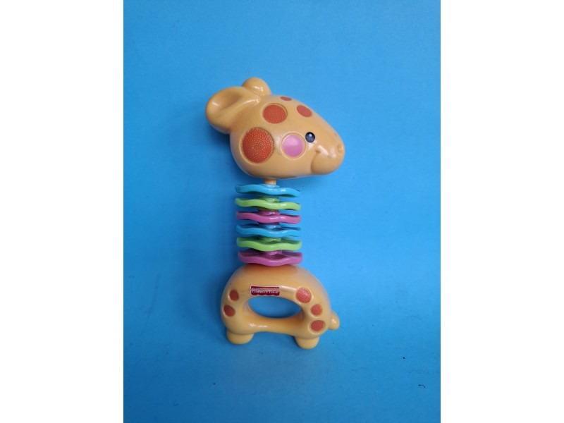 Fisher Price zvečka žirafa 15cm