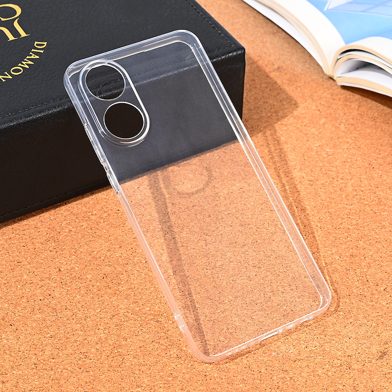Silikonska futrola Ultra Thin za Oppo A78 Transparent