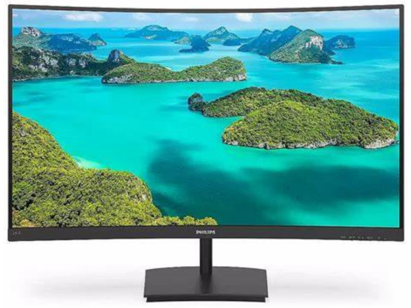 Monitor PHILIPS 241E1SC00 23,6''VA,zakrivljen1920x108075Hz4ms GtGVGA,HDMIVESAcrna' ( '241E1SC00' )