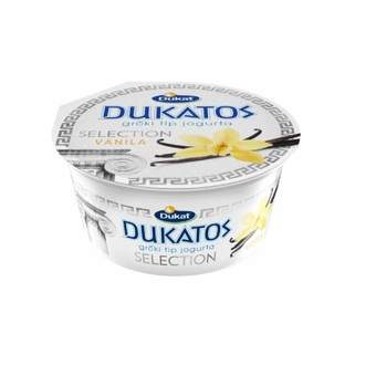 Jogurt grčki tip selection vanila 150g dukatos