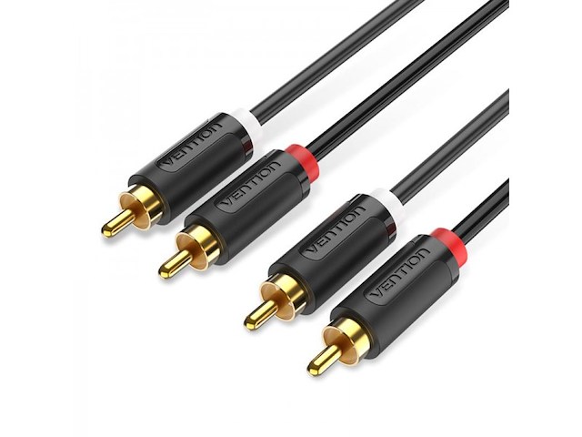 Kabl 2xRCA M-2xRCA M gold 1.0m