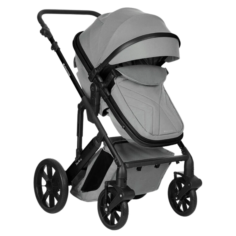 Kikka Boo Darling Premium kombinovana kolica za bebe Light Grey