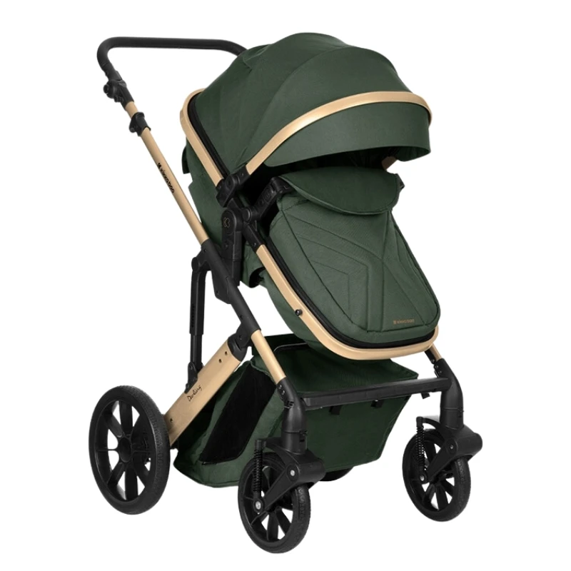 Kikka Boo Darling Premium kombinovana kolica za bebe Army Green