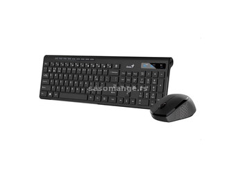 Set bežična tastatura i miš SlimStar 8230 crna SER Genius 31340015410