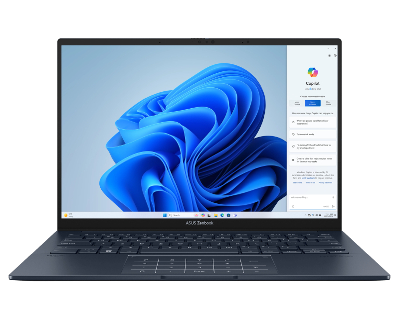 Laptop Asus ZenBook 14 OLED UX3405MA-QD089W, 14 FHD OLED, Intel Core Ultra 5 125H, 16GB RAM, SSD 512GB, Windows 11 HomeID EK000611724