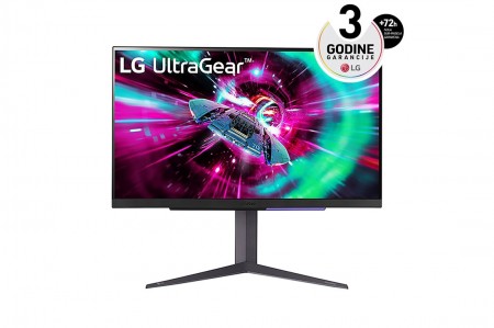 LG 27'' UltraGear 144Hz Gaming 27GR93U-B