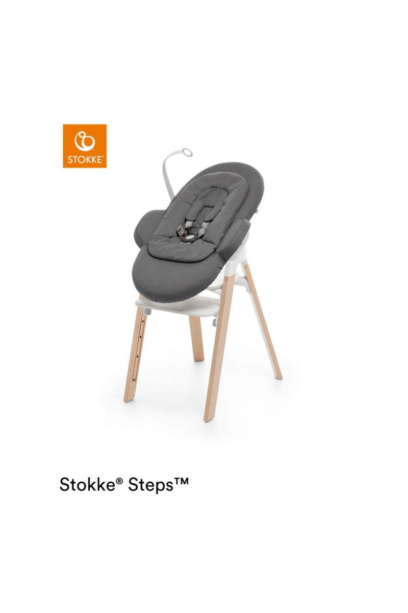 Stokke Steps Set za Novorodjence "Deep Grey/White"