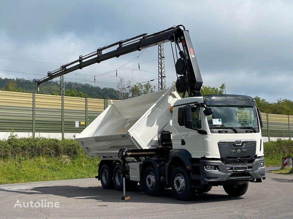 Novi MAN TGS 41.480 8x4/Euro6e Euromix Kipper Hiab 228-6 kiper