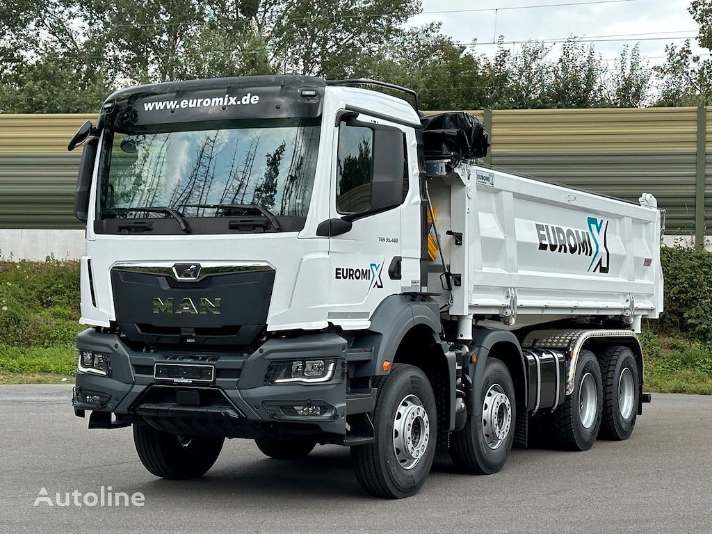 Novi MAN TGS 35.480 8x4 EuromixMTP 3-Seiten-Kipper kiper