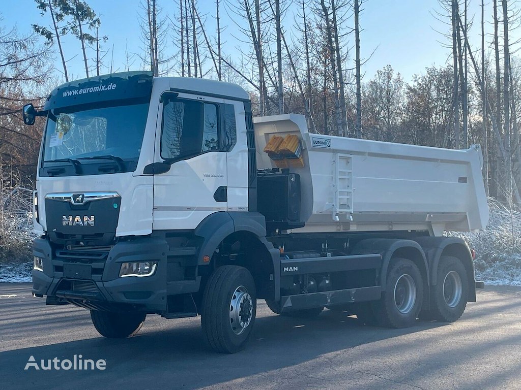 Novi MAN TGS 33.440 6x6 /Euro6e Mulden-Kipper EuromixMTP kiper