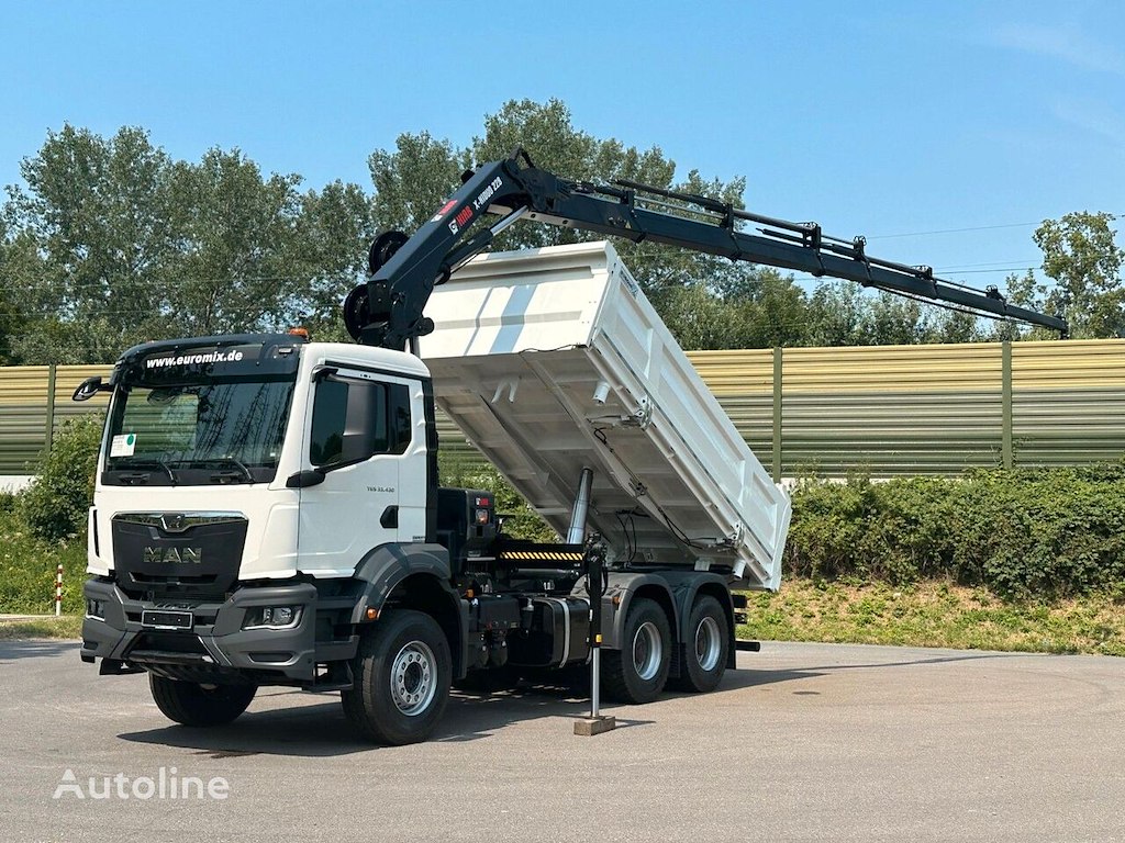 Novi MAN TGS 33.440 6x4 /3-Seiten- Kipper / Kran HIAB 228 kiper