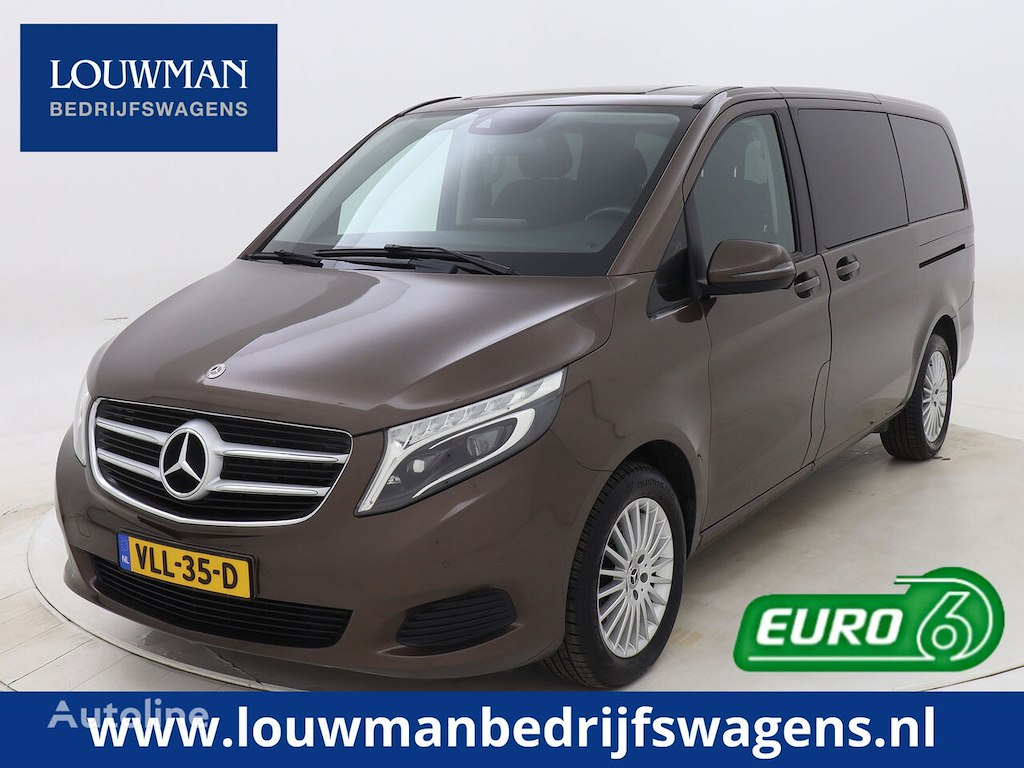 Mercedes-Benz V-klasse V220d Lang Dubbele cabine Led koplampen Trekhaak Naviga minibus furgon