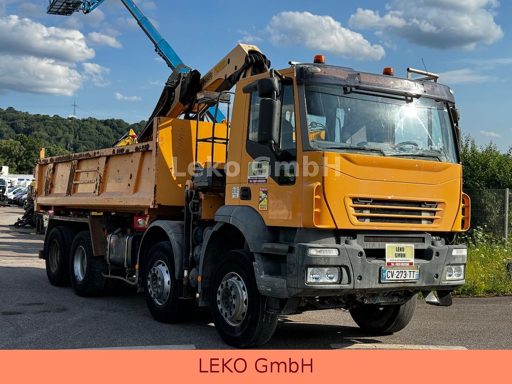 IVECO AD 340 T35 Mit Kran kiper