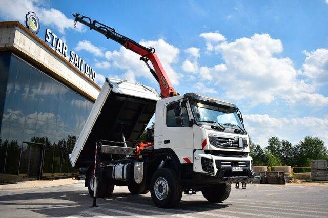 Volvo FMX 4x4 PALFINGER PK 13001 CRANE KIPPER EURO 5 ! kiper