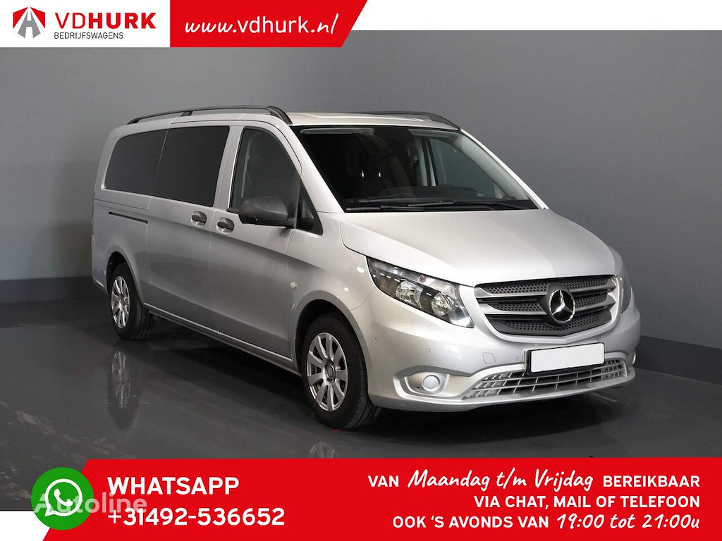 Mercedes-Benz Vito 114 CDI Aut. EUR6 L3 XL DC Dubbel cabine NL Auto/ Navi/ Cli minibus furgon