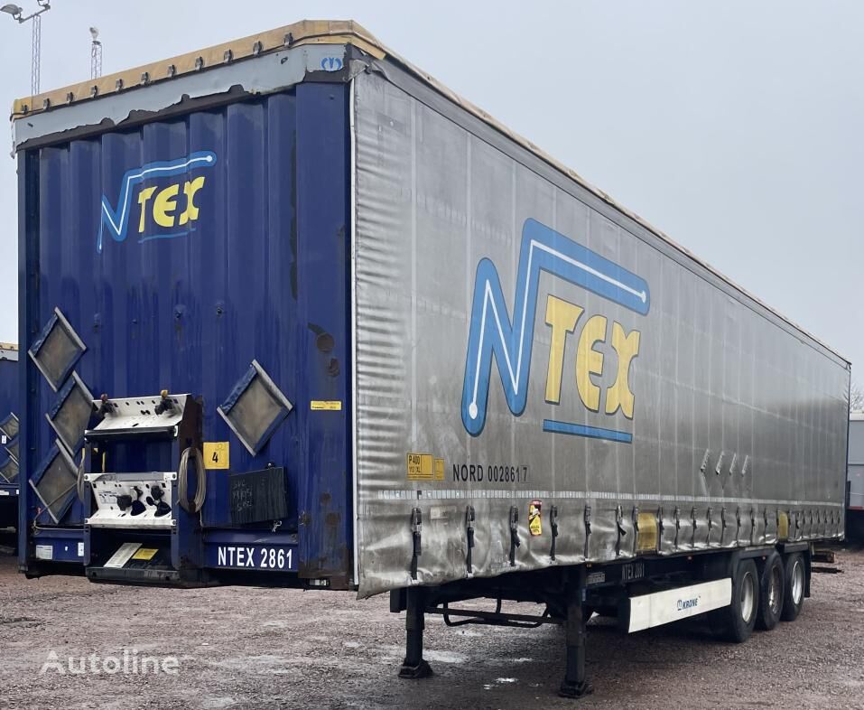 Krone Curtainsider Trailer poluprikolica sa kliznom ceradom (572995)