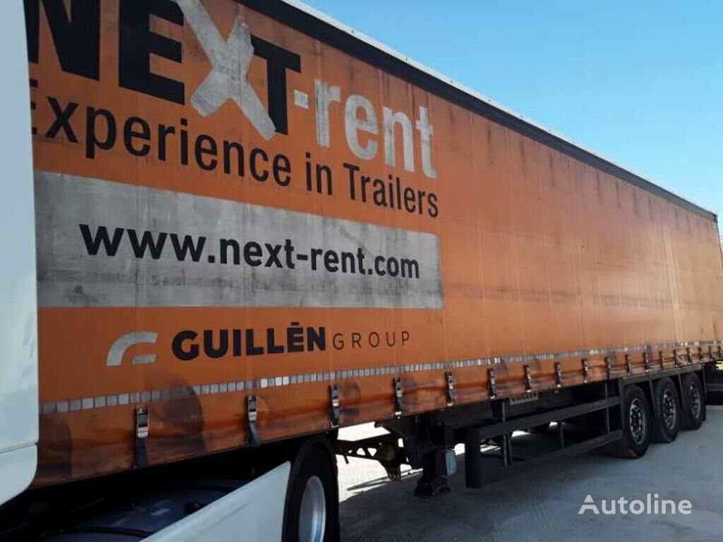 Guillén Curtainsider Trailer poluprikolica sa kliznom ceradom (661261)