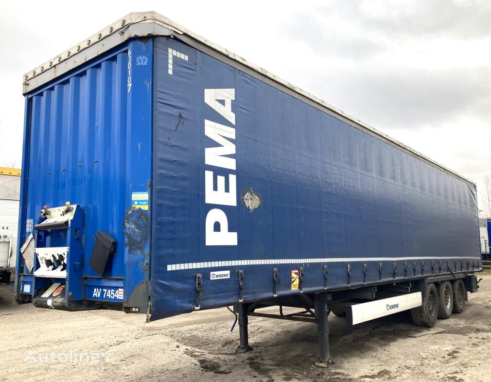 Krone Curtainsider Trailer poluprikolica sa kliznom ceradom (630107)