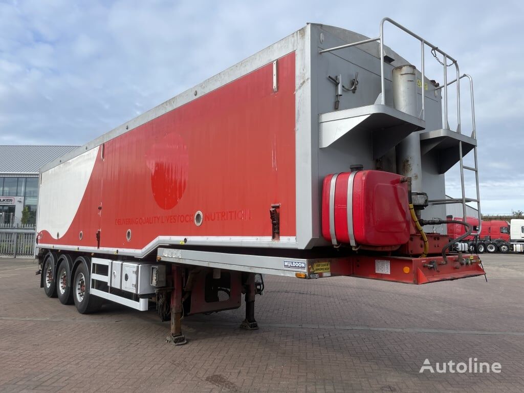 MULDOON ALUMINIMUM BULK TIPPING/BLOWER TRAILER C/W DONKEY ENGINE poluprikolica kipera