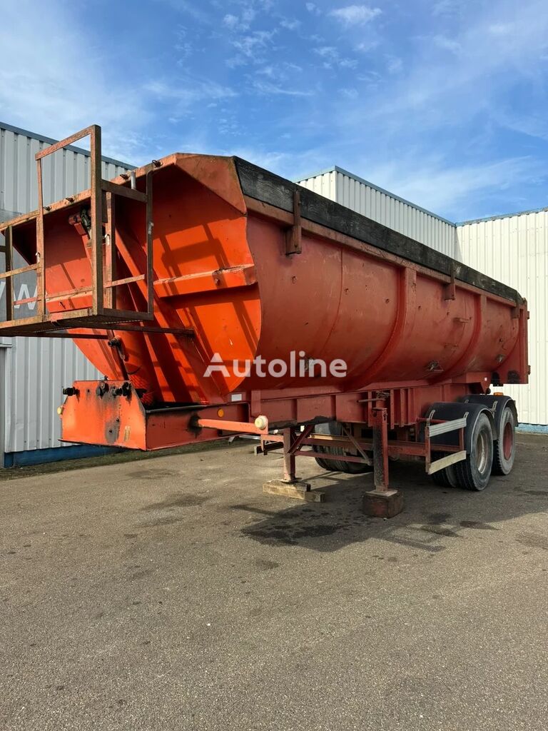 Fruehauf 2 Axle Steel Tipper , 8 Tyres, Spring Suspension , Drum Brakes poluprikolica kipera