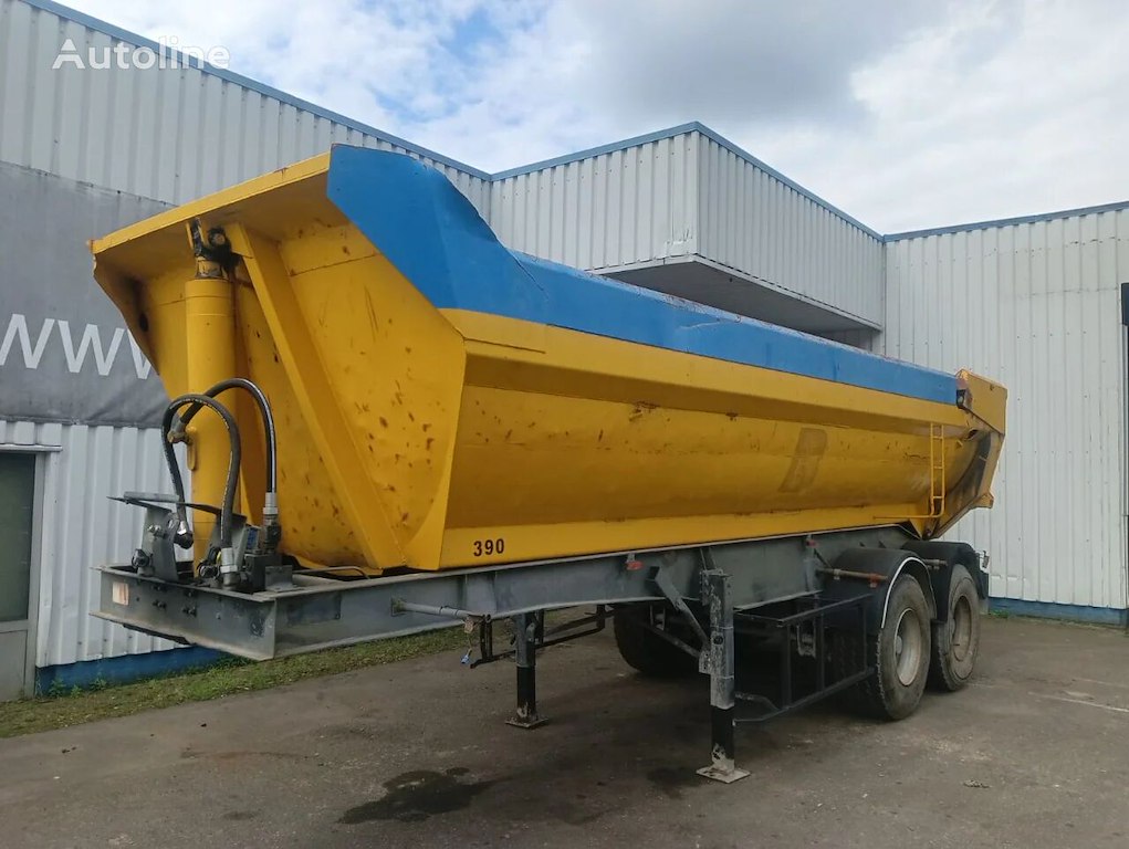 General Trailer 2 Axle Steel Tipper , Spring Suspension , Drum Brakes poluprikolica kipera