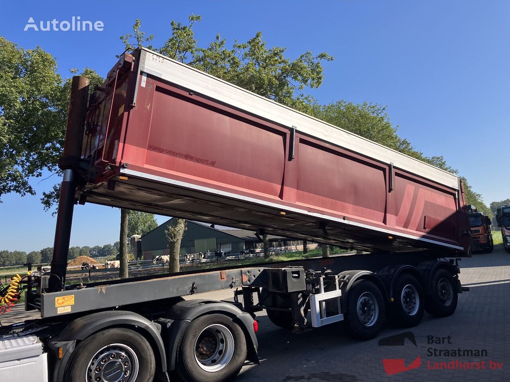 ATM OKA 17/27 3 Assen geisoleerde Kieptrailer poluprikolica kipera