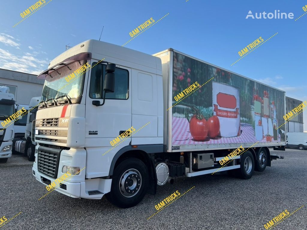 DAF XF95.480 6x2 Koffer 8m mit LBW kamion furgon