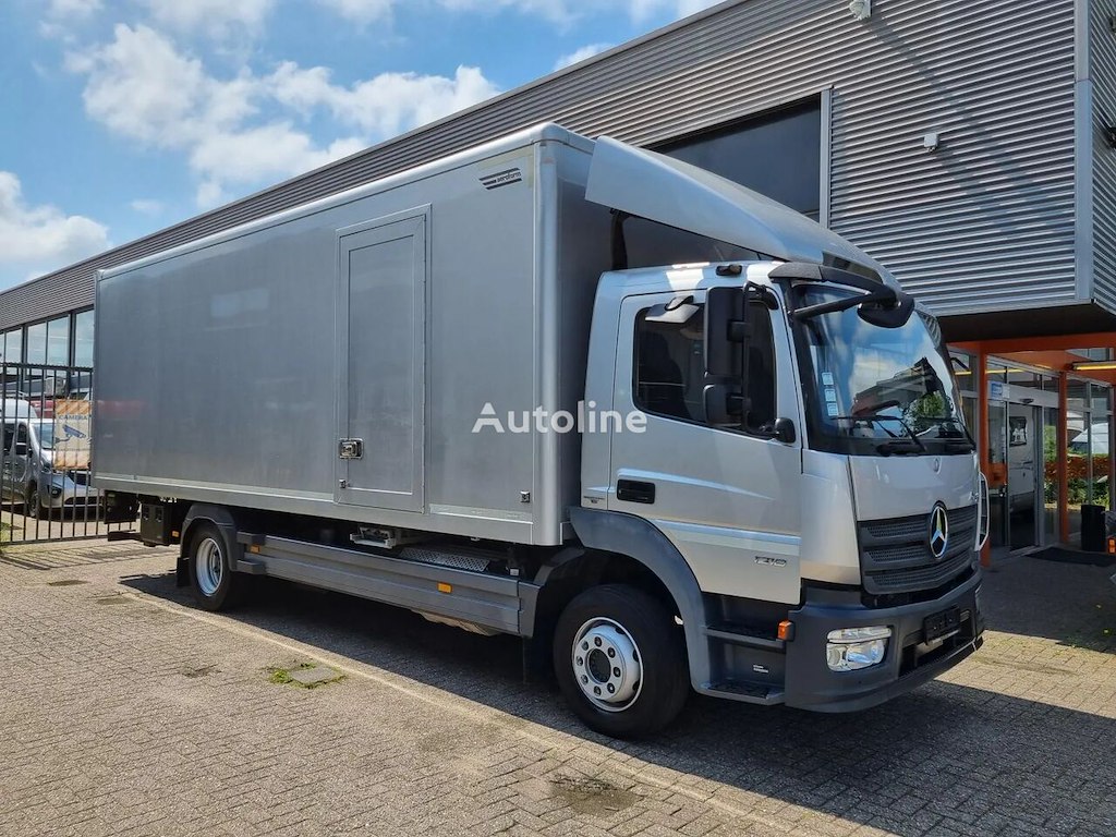 Mercedes-Benz Atego 1218/ Koffer/ Ladebordwand/ Airco/ Grau Metallic kamion furgon