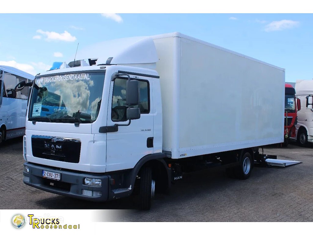 MAN TGL 8.180 + EURO 5 manual + LIFT + 8T kamion furgon
